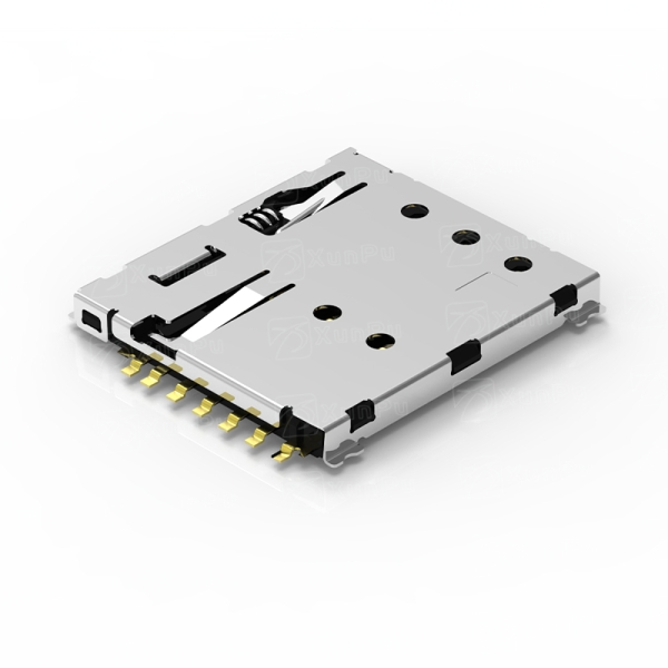 SMN-303-ACP7 NANO SIM 卡座1.37H 自弹式7PIN